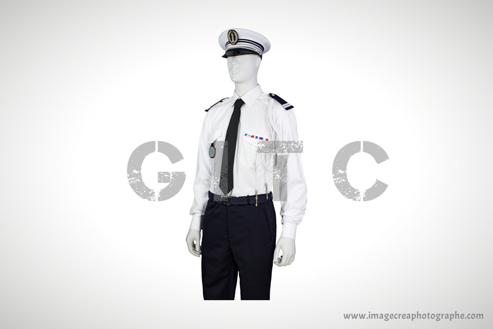 TENUE POLICE OFFICIER CEREMONIE CHEMISE - GITC